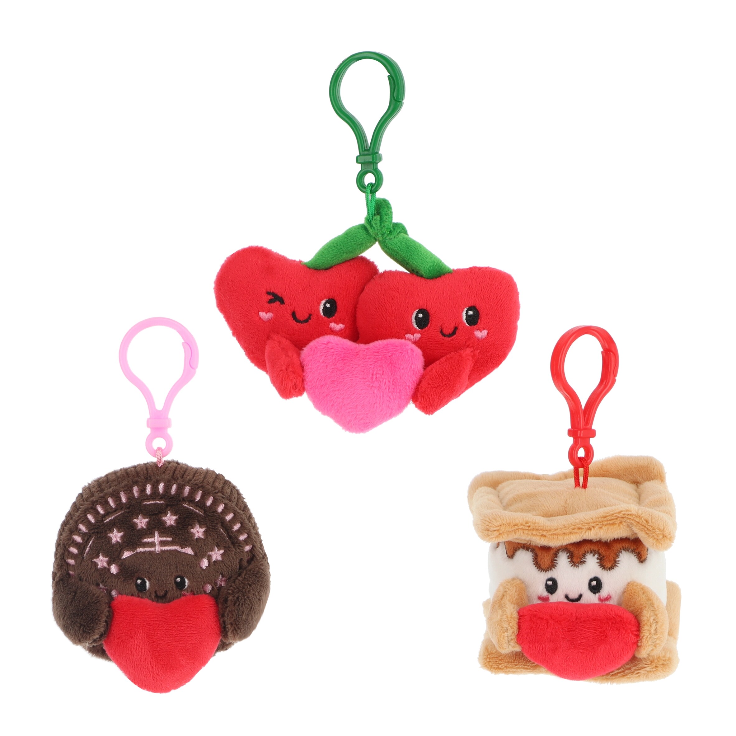 Keel Toys Love Food Bag Charm Plush Assortment - pallet - Tesco Groceries