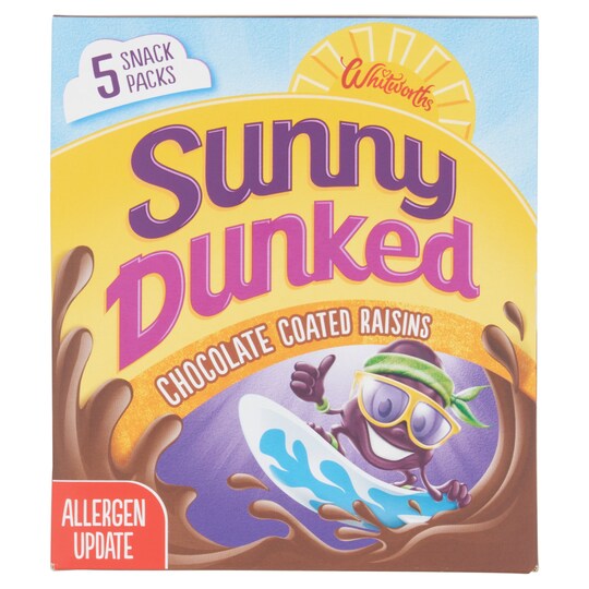 Sunny Raisin Chocolate Multipack 5X25g - Tesco Groceries
