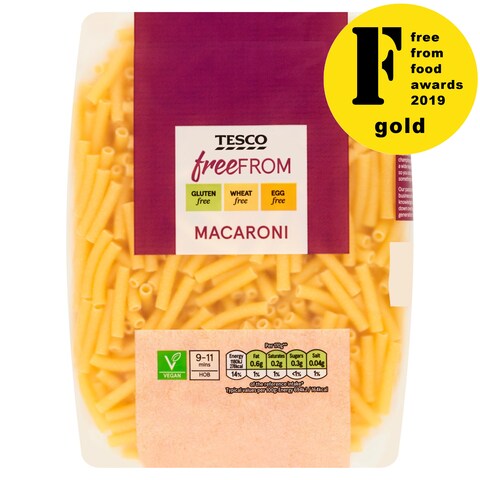 T Macaroni Pasta Free From 500G - Tesco Groceries
