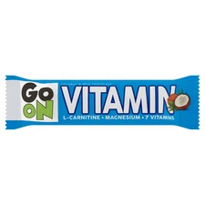 Sante Go On Vitamin Coconut Bar with L-Carnitine, Magnesium, Vitamins ...