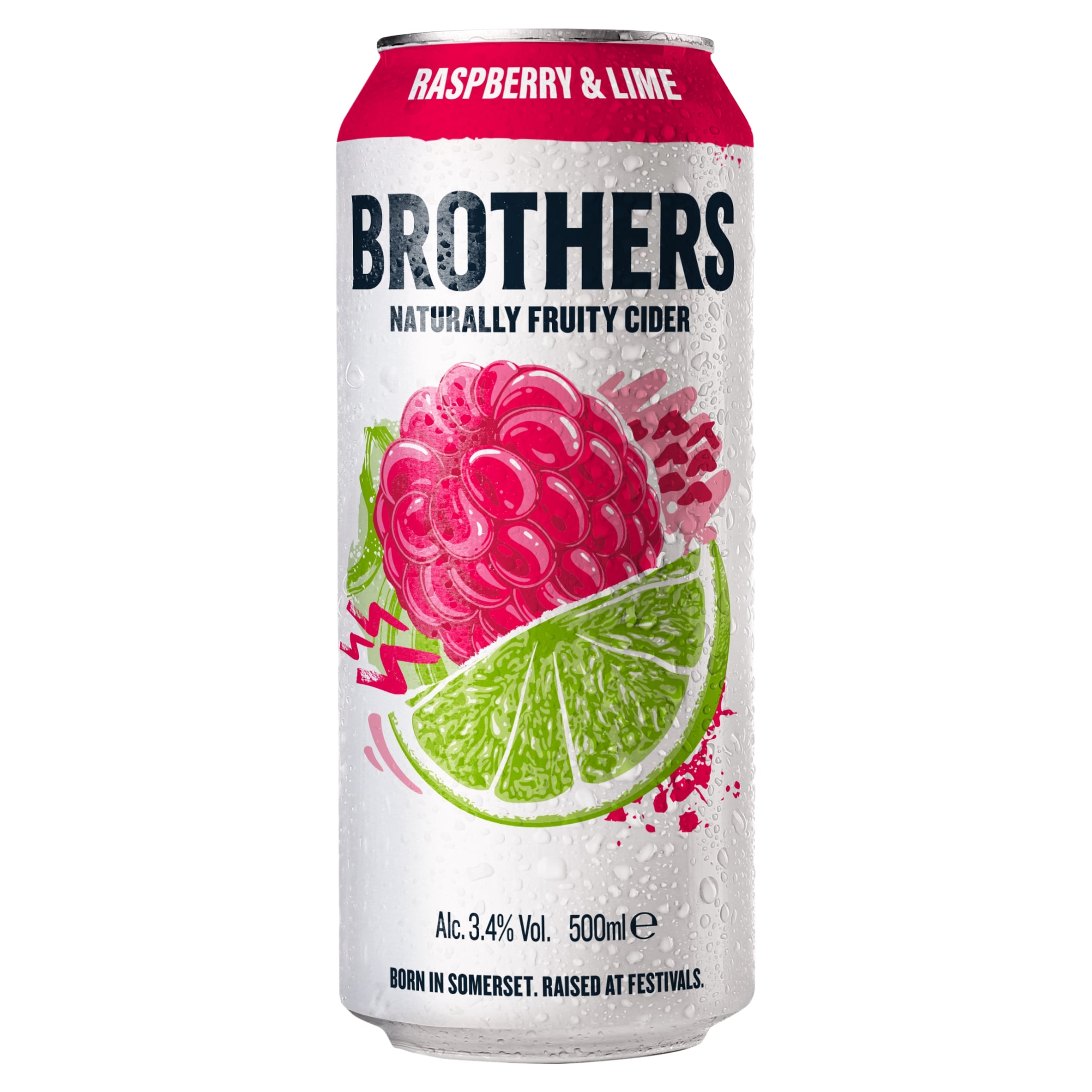Brothers Premium Cider - Berry Sub-Lime 500ml - Tesco Groceries