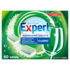 Go for Expert Classic mosogatógép tabletta 60 x 15 g - Tesco Groceries