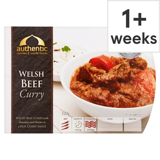 Authentic Curry Co. Beef Curry 320G - Tesco Groceries
