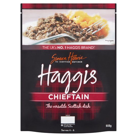 Simon Howie Chieftain Haggis 908G - Tesco Groceries