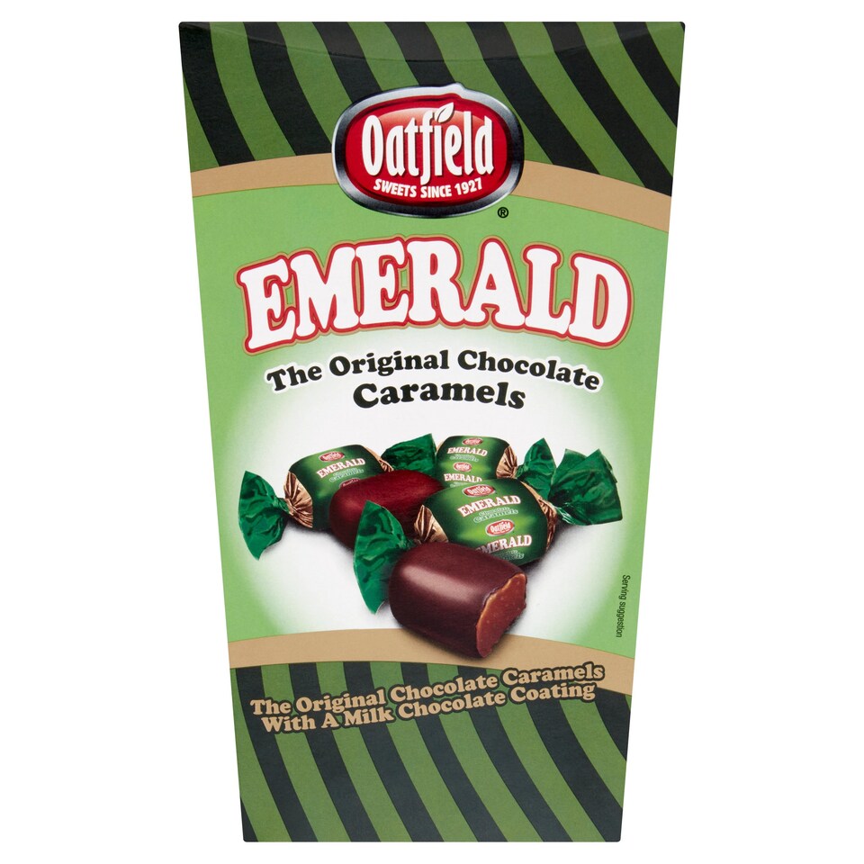Oatfield Emerald The Original Chocolate Caramel 490G - Tesco Groceries