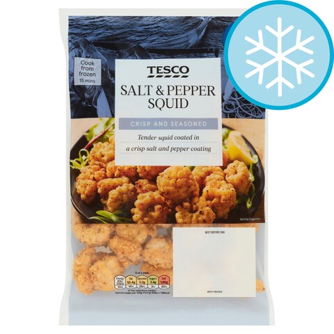 Tesco Salt & Pepper Squid 250G - Tesco Groceries