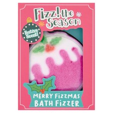 Fizz The Season christmas pudding bath fizzer 150g - Tesco Groceries