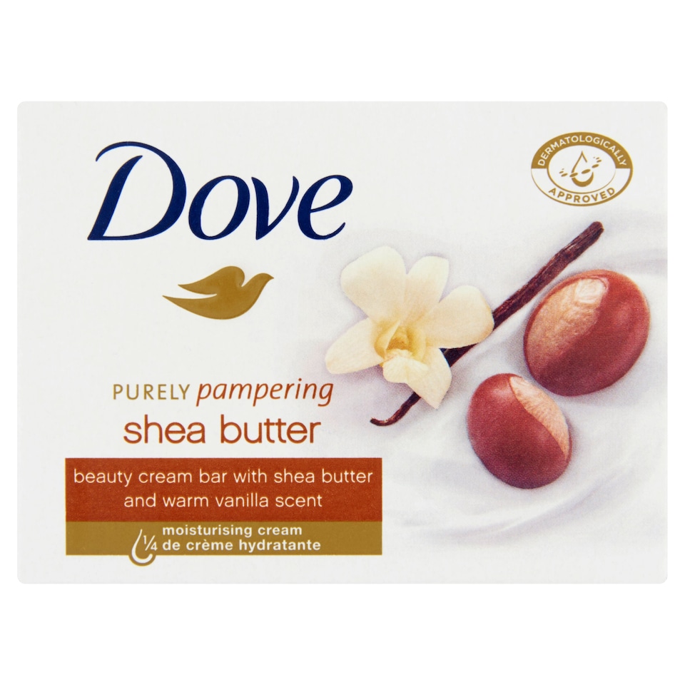 Dove Purely Pampering Shea Butter Cream Soap 100 g - Tesco Groceries