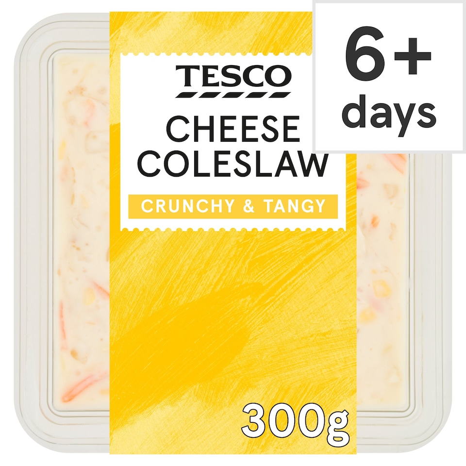 Tesco Cheese Coleslaw 300g - Tesco Groceries