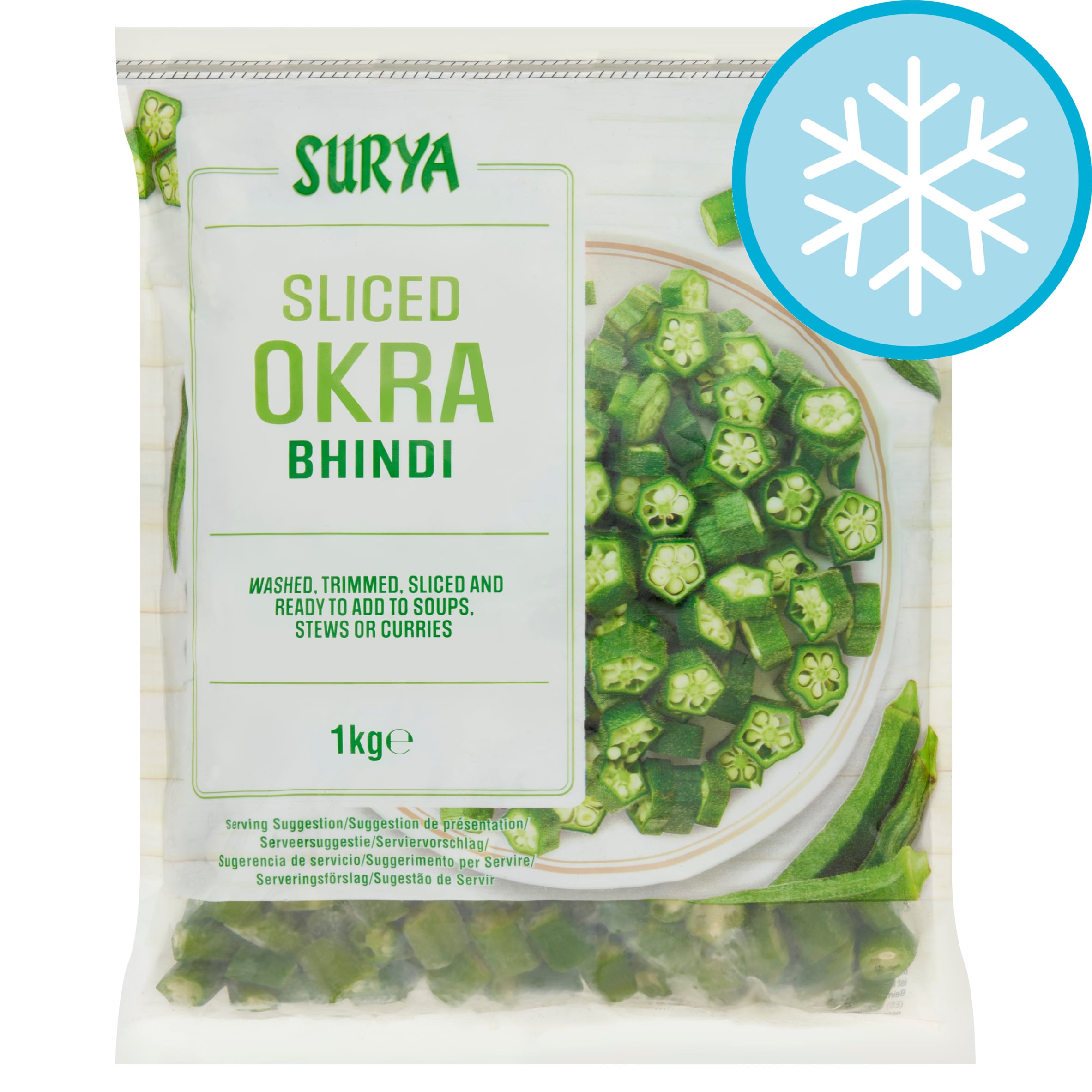 Surya Sliced Okra Bhindi 1kg - Tesco Groceries