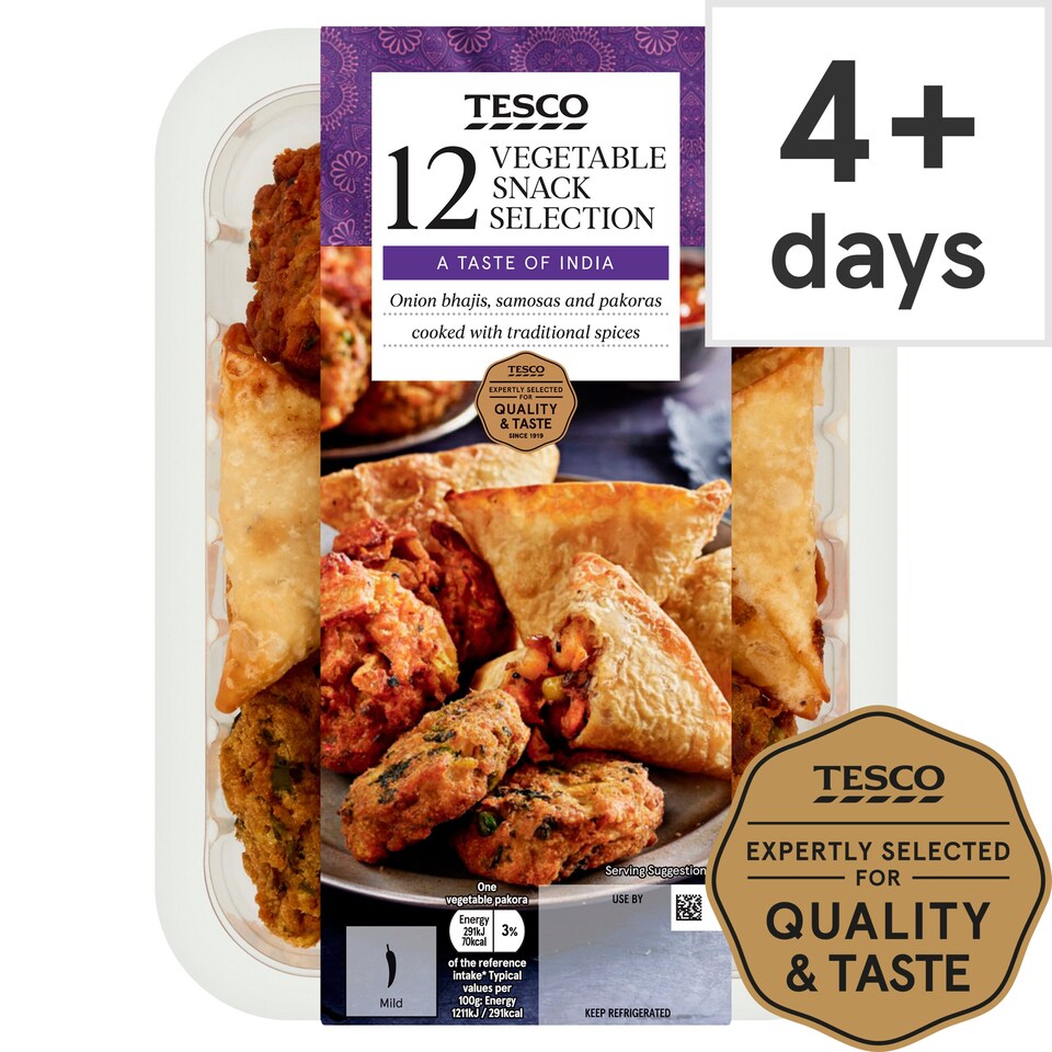 Tesco 12 Indian Selection 320G - Tesco Groceries