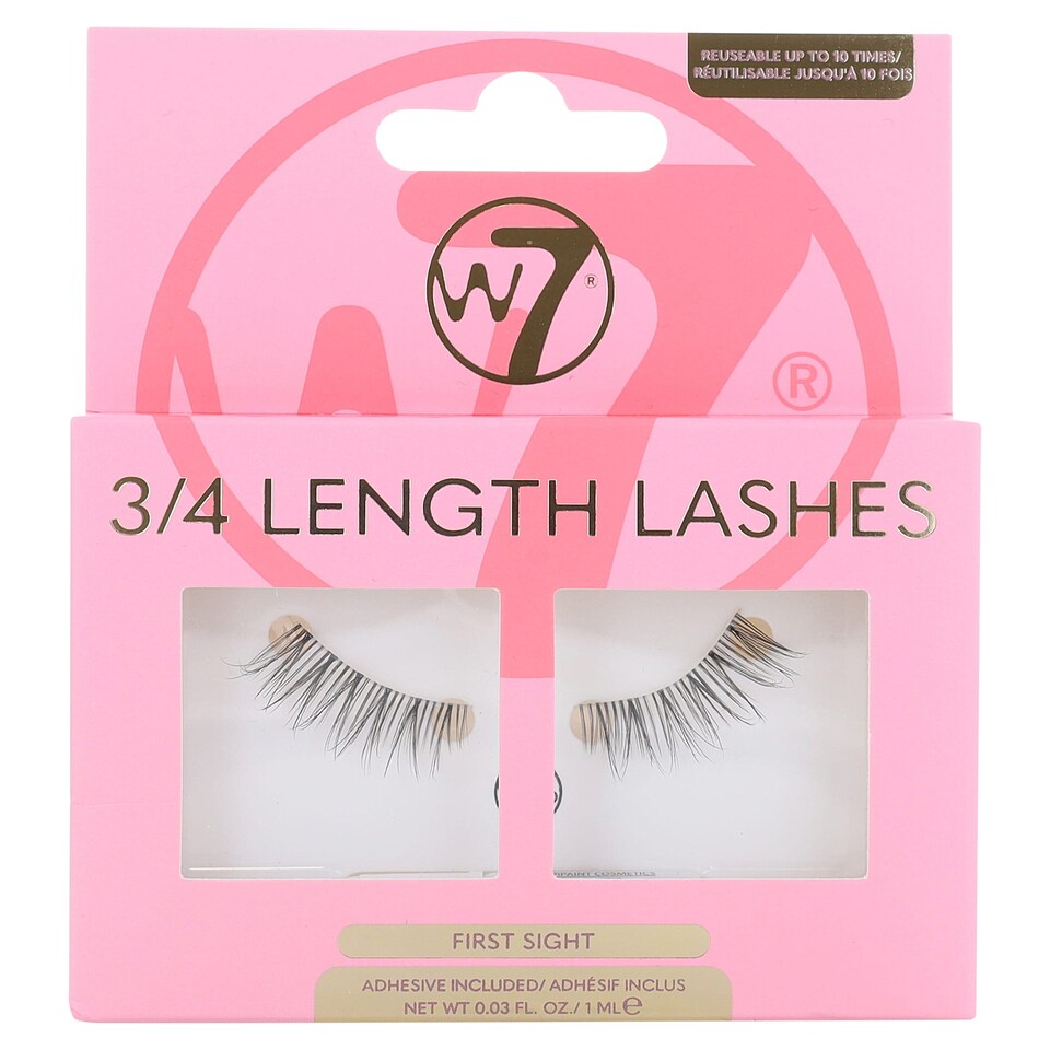 W7 3/4 Length Lashes First Sight Set - Tesco Groceries