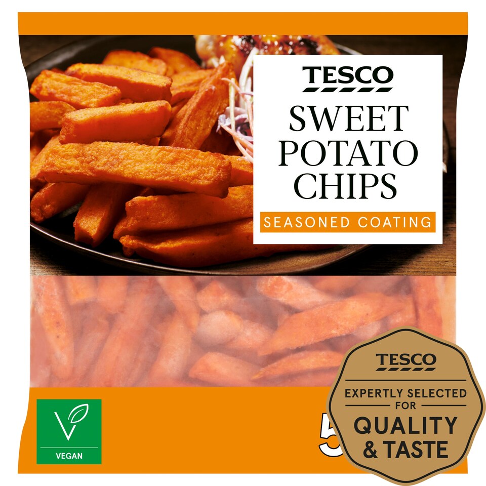 Tesco Sweet Potato Oven Chips 500G - Tesco Groceries