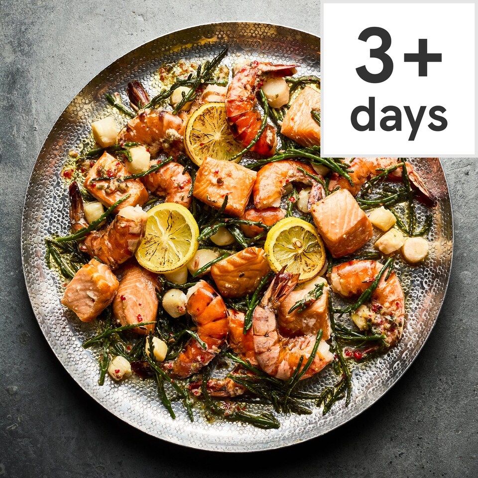 62. Tesco Finest Sharing Seafood Medley 700g (Serves 4) - Tesco Groceries