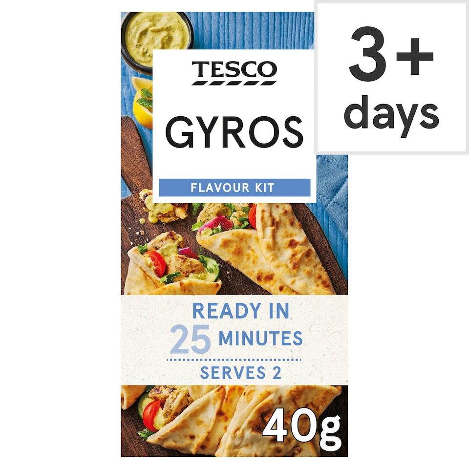 Tesco Gyros Flavour Kit 40g - Tesco Groceries