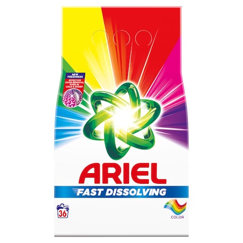 Ariel Washing Powder 1.98 KG 36 Washes, Color - Tesco Groceries