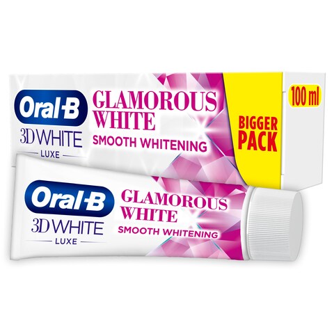 Oral-B 3D Luxe Glamorous Whitening Toothpaste 100Ml - Tesco Groceries