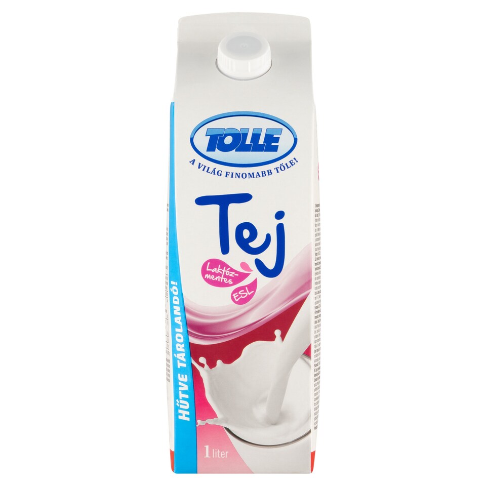 Tolle ESL laktózmentes félzsíros tej 2,8% 1 l - Tesco Groceries