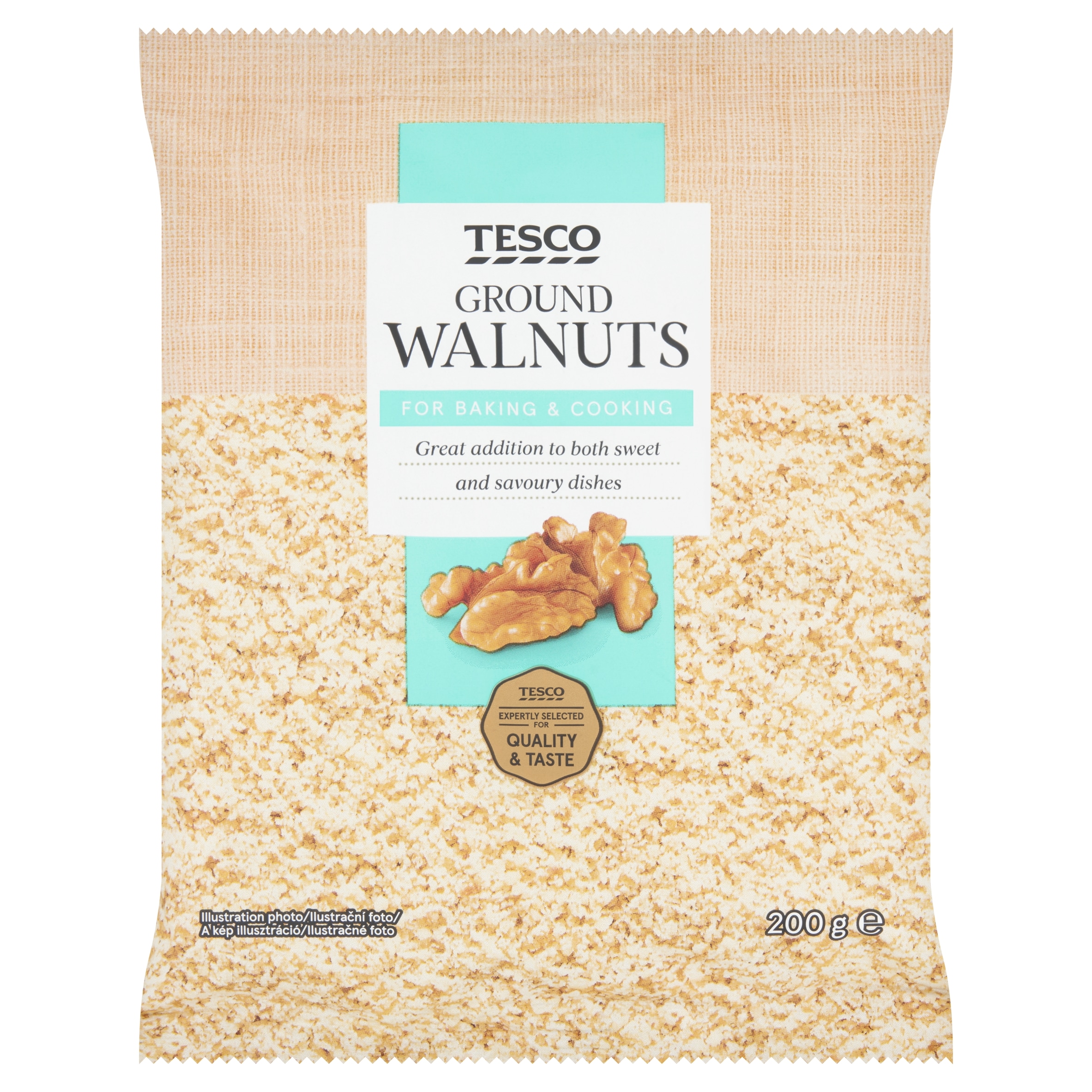 Tesco Vlašské orechy mleté 200 g - Tesco Groceries