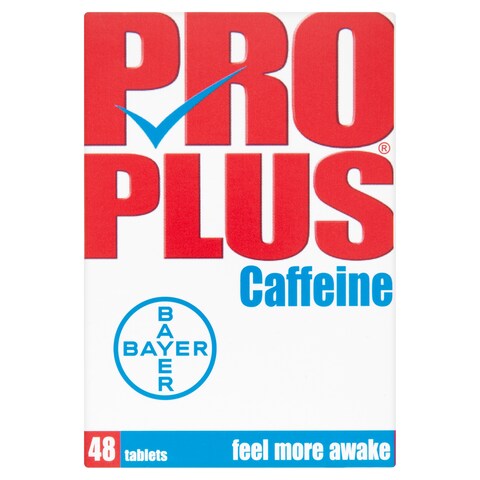 Pro Plus Caffeine Tablets 48s - Tesco Groceries
