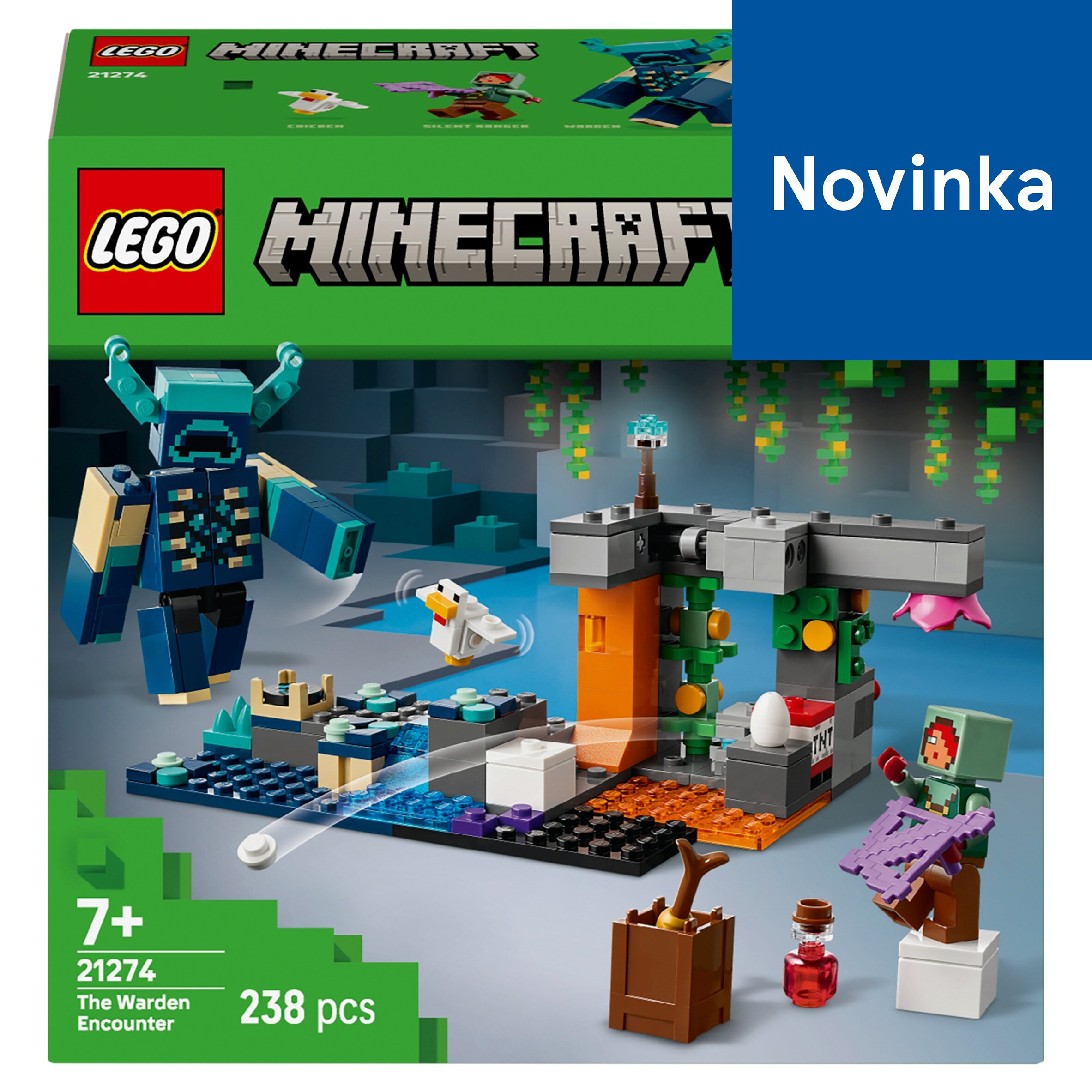 LEGO Minecraft 21274 The Warden Encounter - Tesco Groceries