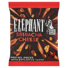 Elephant perec darabok sriracha sajt ízesítéssel 125 g - Tesco Groceries