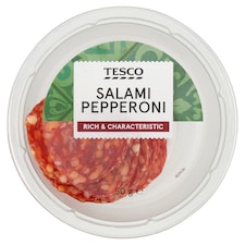 Tesco Salami Pepperoni 50 g - Tesco Groceries