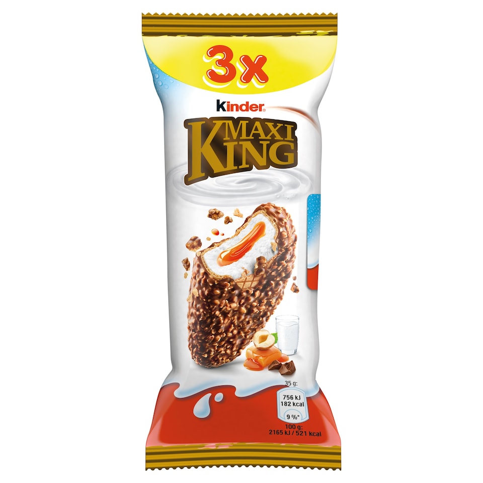 Kinder Maxi King 3 x 35 g - Tesco Groceries