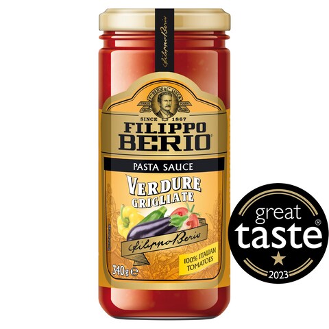 Filippo Berio Chargrilled Vegetables Pasta Sauce 340G - Tesco Groceries