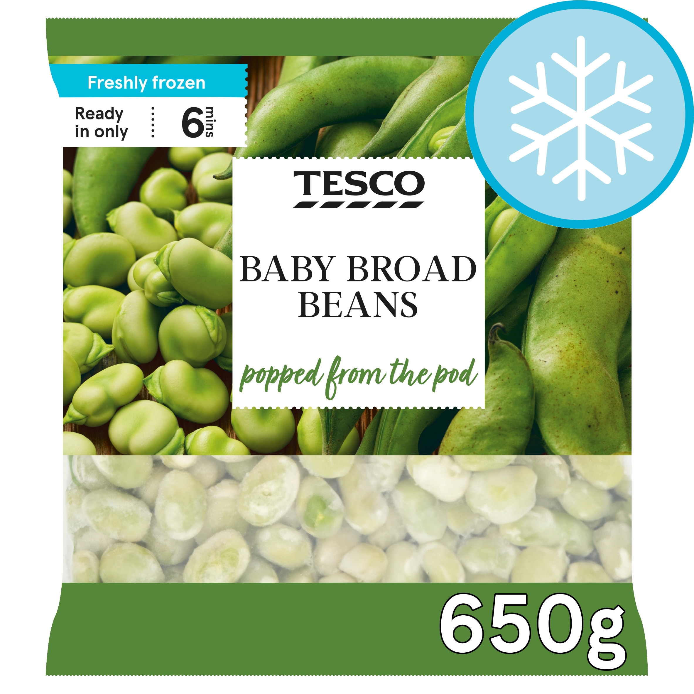 Tesco Baby Broad Beans 650G - Tesco Groceries
