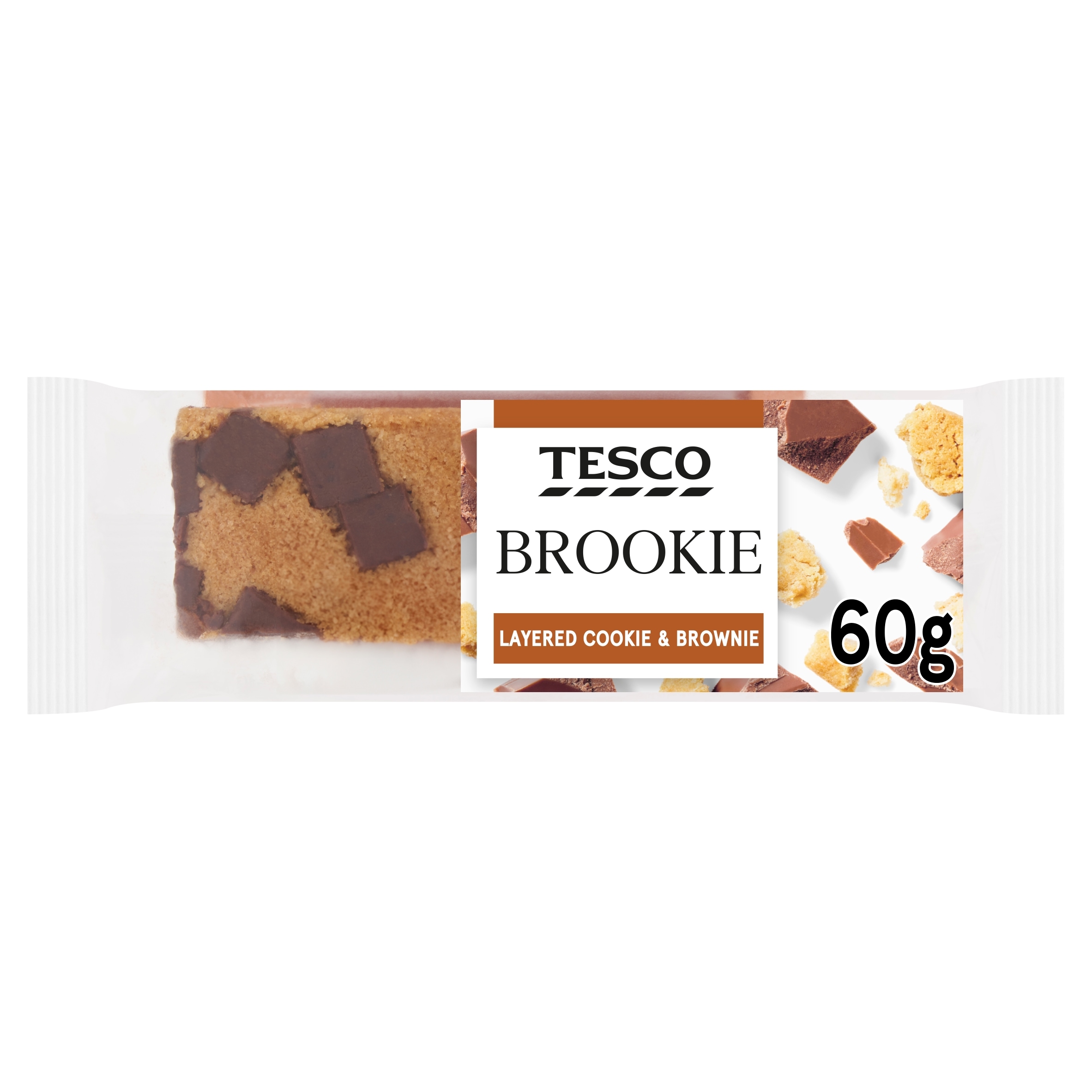 Tesco Expertly Selected Brookie 60g - Tesco Groceries