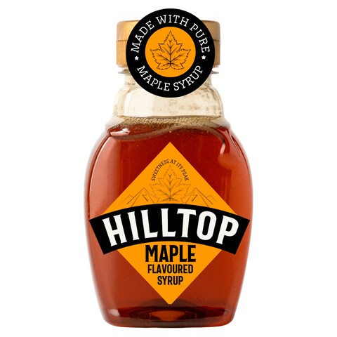 Hilltop Maple Flavoured Syrup 230G - Tesco Groceries