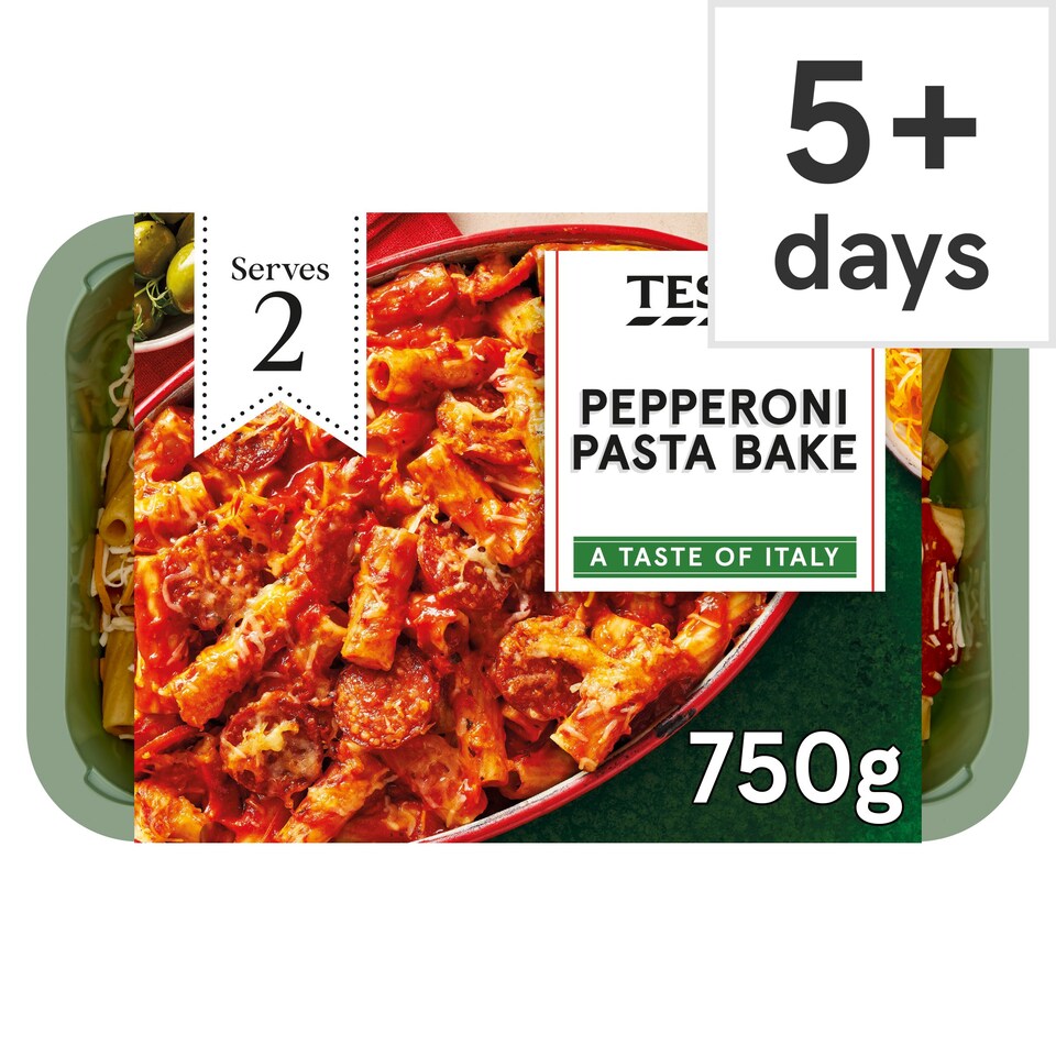 Tesco Pepperoni Pasta Bake 750G - Tesco Groceries