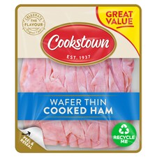 Cookstown W/Thin Cooked Ham 200G - Tesco Groceries