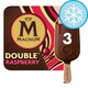 Magnum Double Raspberry Ice Cream Sticks 3X85ml - Tesco Groceries