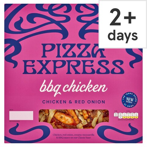Pizza Express BBQ Chicken & Red Onion Pizza 272g - Tesco Groceries