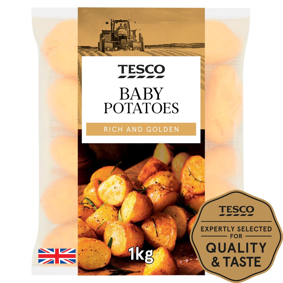 Tesco Baby Potatoes 1Kg - Tesco Groceries