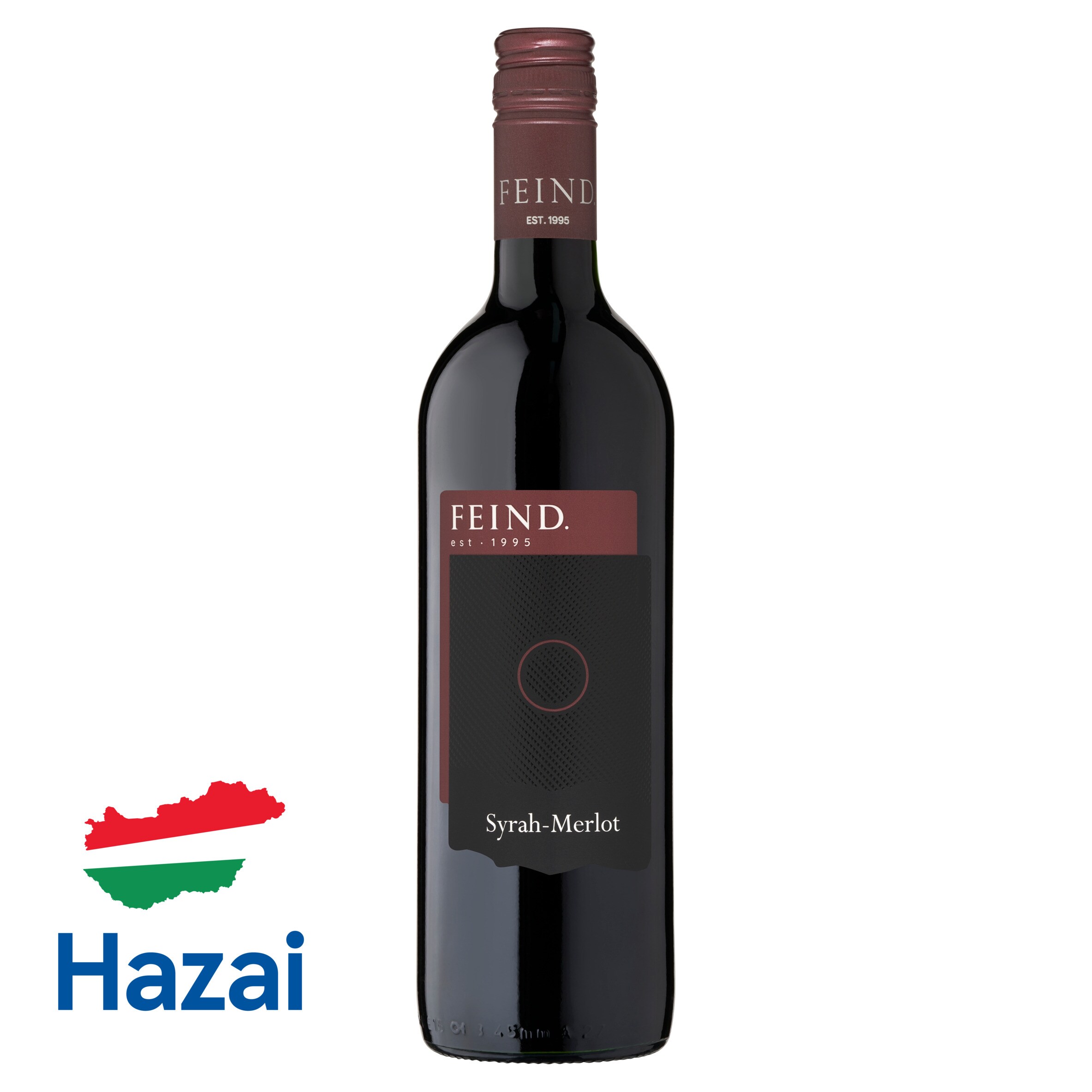 Feind Syrah-Merlot száraz vörös bor 750 ml - Tesco Groceries