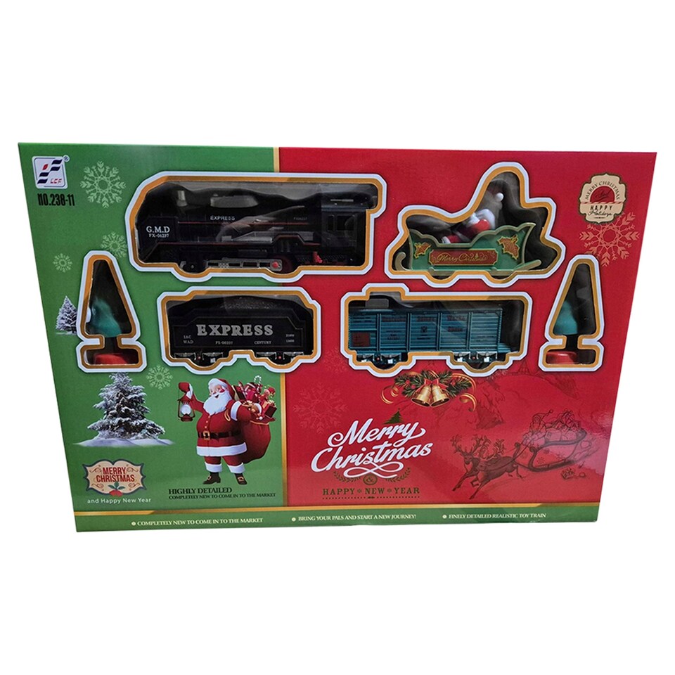 Train Set with Sound and Lights - Tesco Groceries