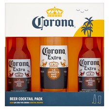 Corona 330Ml Bottle Duo And Pint Glass - Tesco Groceries