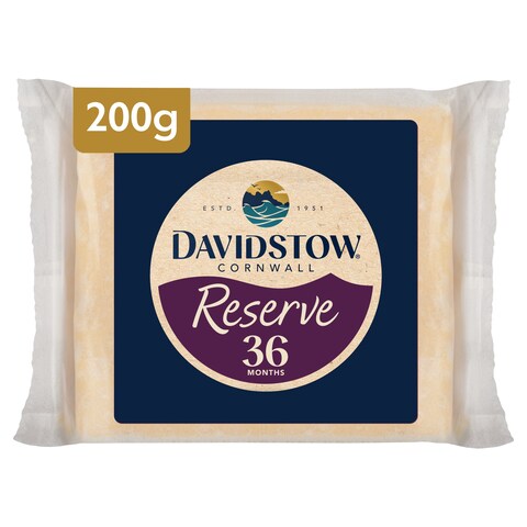 Davidstow 36 Month Reserve Cheddar 200G - Tesco Groceries