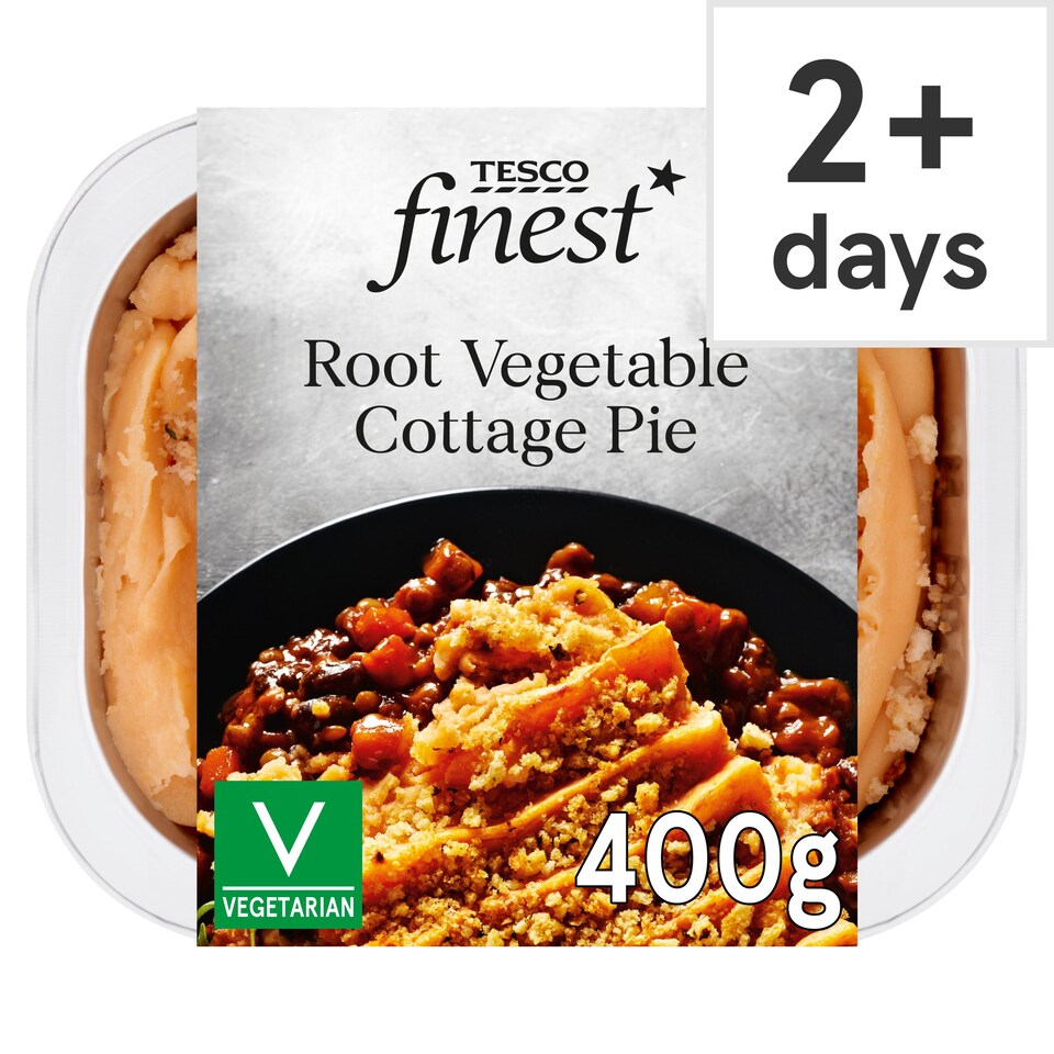 Tesco Finest Root Vegetable Cottage Pie 400g - Tesco Groceries