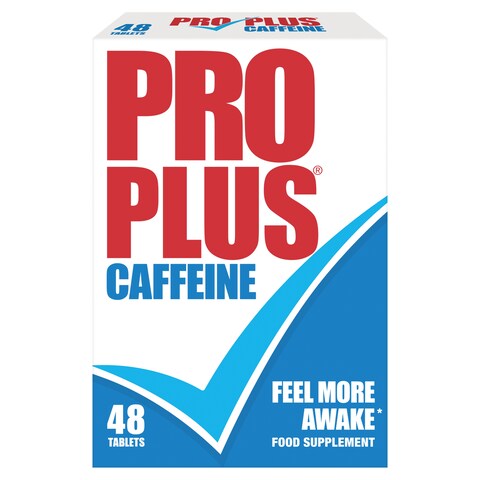 Pro Plus Caffeine Tablets 48s - Tesco Groceries