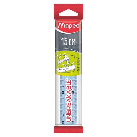 Maped Study Unbreakable Plastic Unbreakable Ruler 15 cm - Tesco Groceries