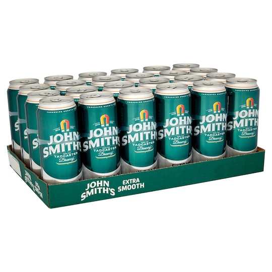 John Smiths Extra Smooth 4X440ml Cans - Tesco Groceries