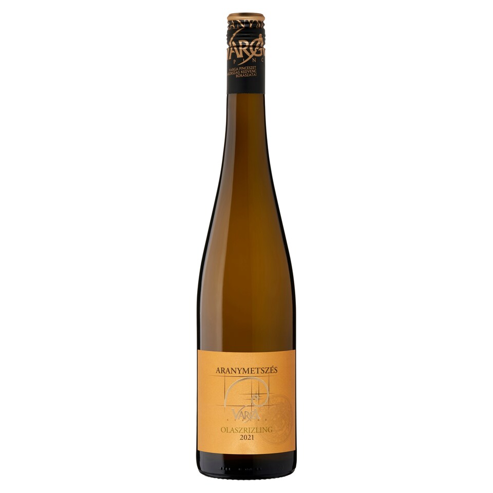 Varga Aranymetszés Olaszrizling Dry White Wine 0,75 l - Tesco Groceries