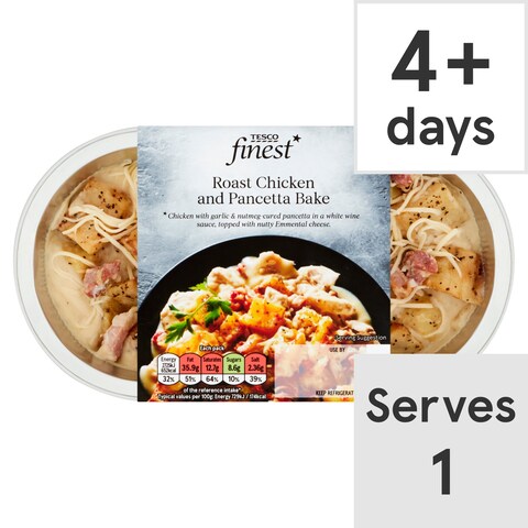 Tesco Finest Chicken & Pancetta Bake 400G - Tesco Groceries