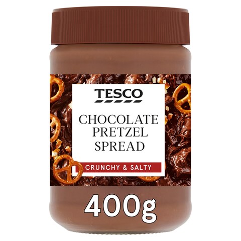 Tesco Pretzel Chocolate Spread 400g - Tesco Groceries