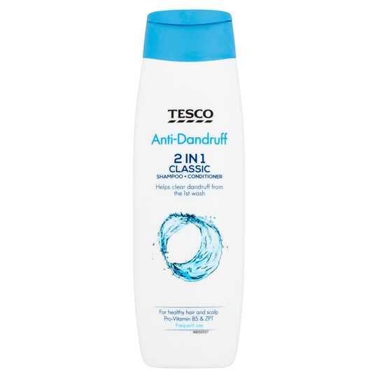 Tesco 2 In 1 Anti-Dandruff Shampoo 300Ml - Tesco Groceries