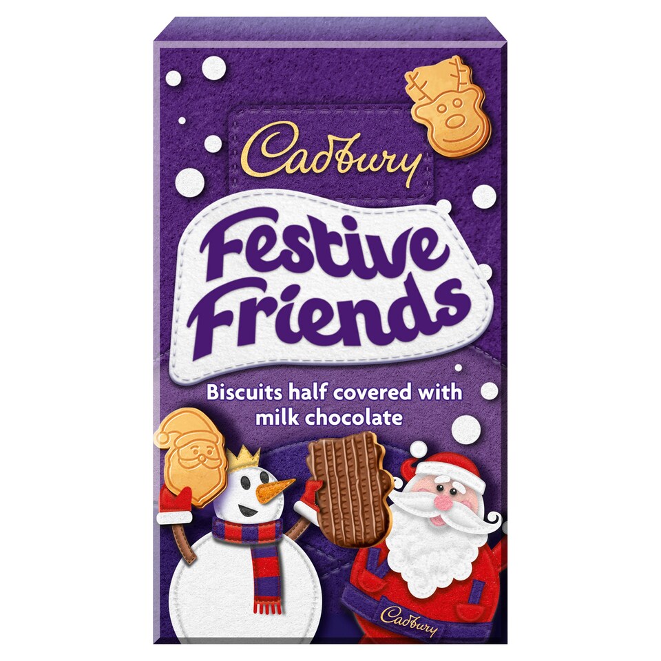 Cadbury Festive Friends 150G 12Ca - Tesco Groceries